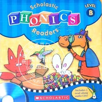 现货 学乐自然拼读 英文原版 Scholastic Phonice reader B 儿童