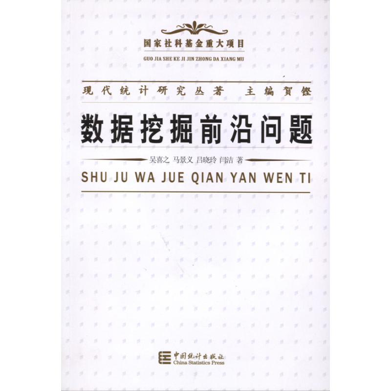 现代统计研究丛著：数据挖掘前沿问题