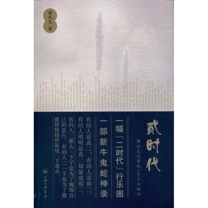 贰时代：解剖文化界的100个关键词 潘采夫