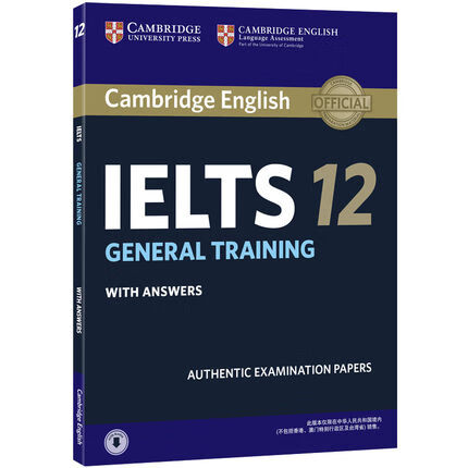 Cambridge English IELTS 12 GENERAL TRAINING WITH ANSWERS