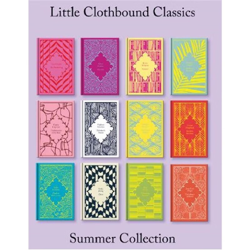 2023 企鹅小布纹经典系列12本套装 夏季布面版套装 Penguin Little Clothbound Classics Box Edition 12 copie