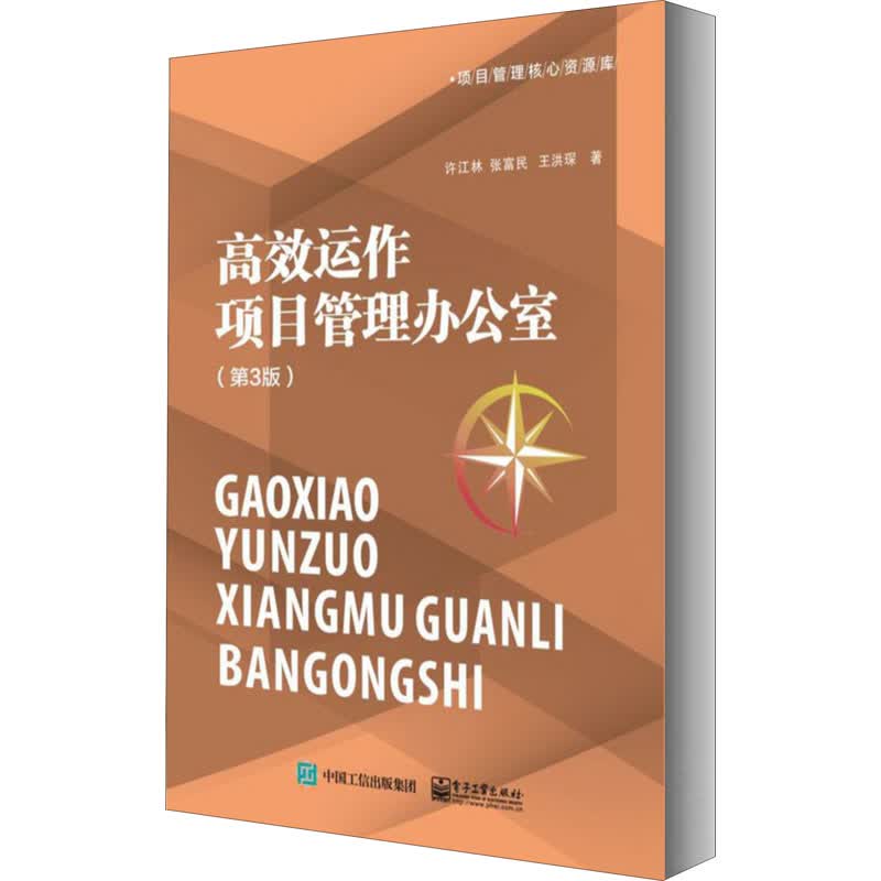 高效运作项目管理办公室(第3版) 许江林,张富民,王洪琛 书籍