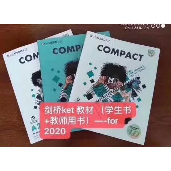 剑桥KET PET备compact key preLiminary for schools A2 B1 全套ket