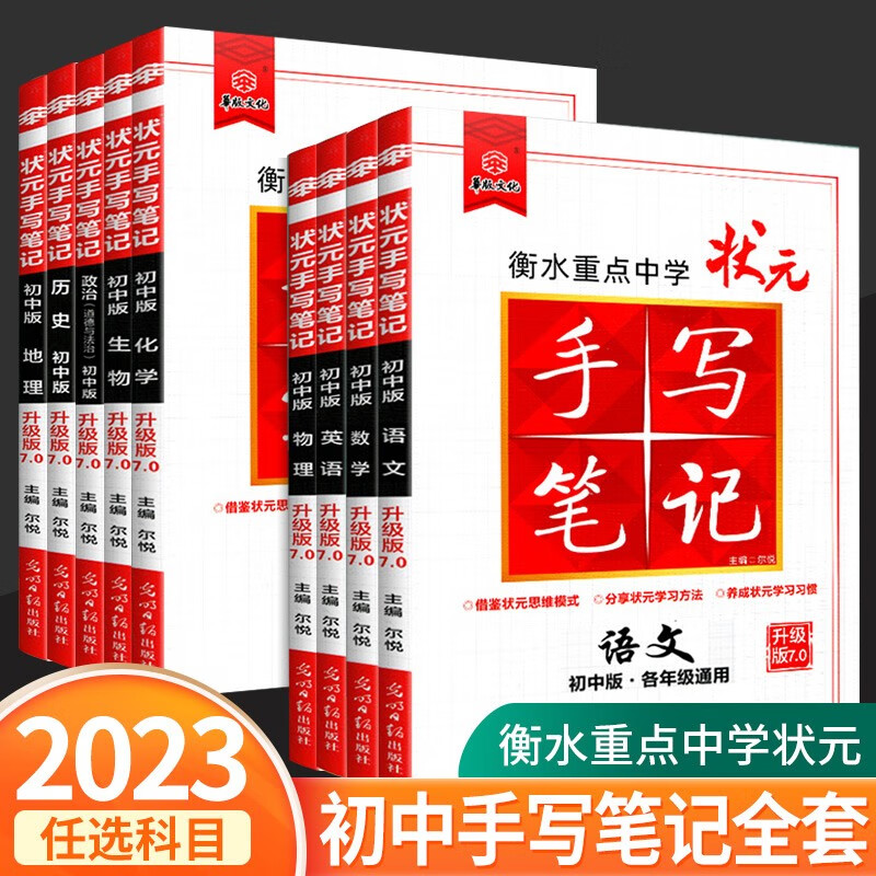【科目可选】2023衡水重点中学状元手写笔记全国版高中高一到高三通用学霸提分笔记7.0高考总复习全国版 化学