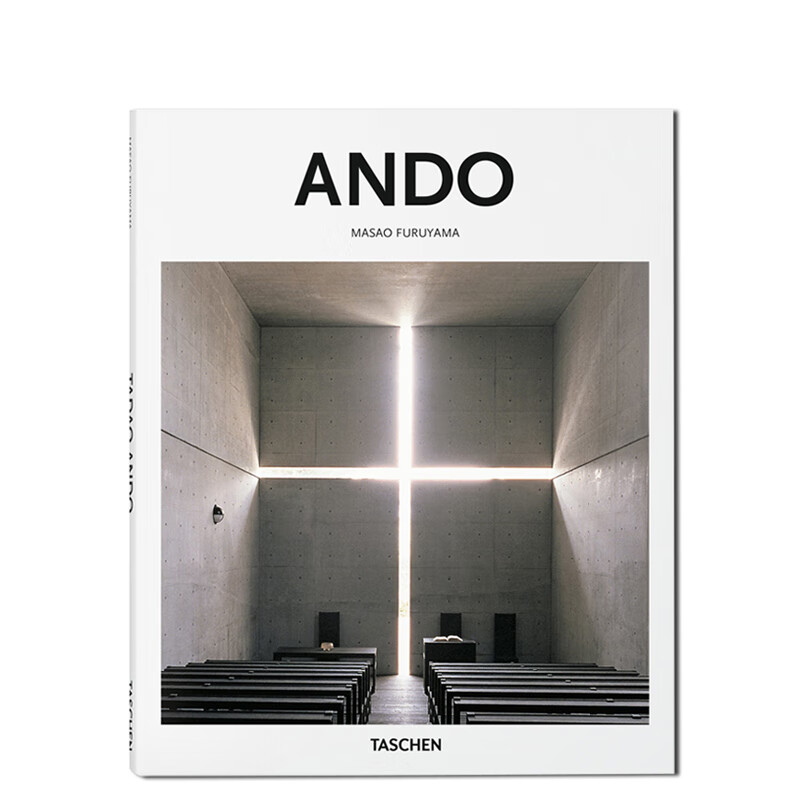 ANDO[基础建筑系列]安藤忠雄 日本建筑大师建筑设计英文原版进口图书 TASCEHN