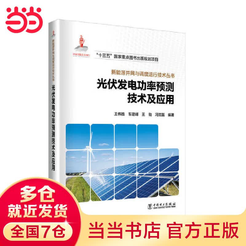新能源并网与调度运行技术丛书 光伏发电功率预测技术及应用