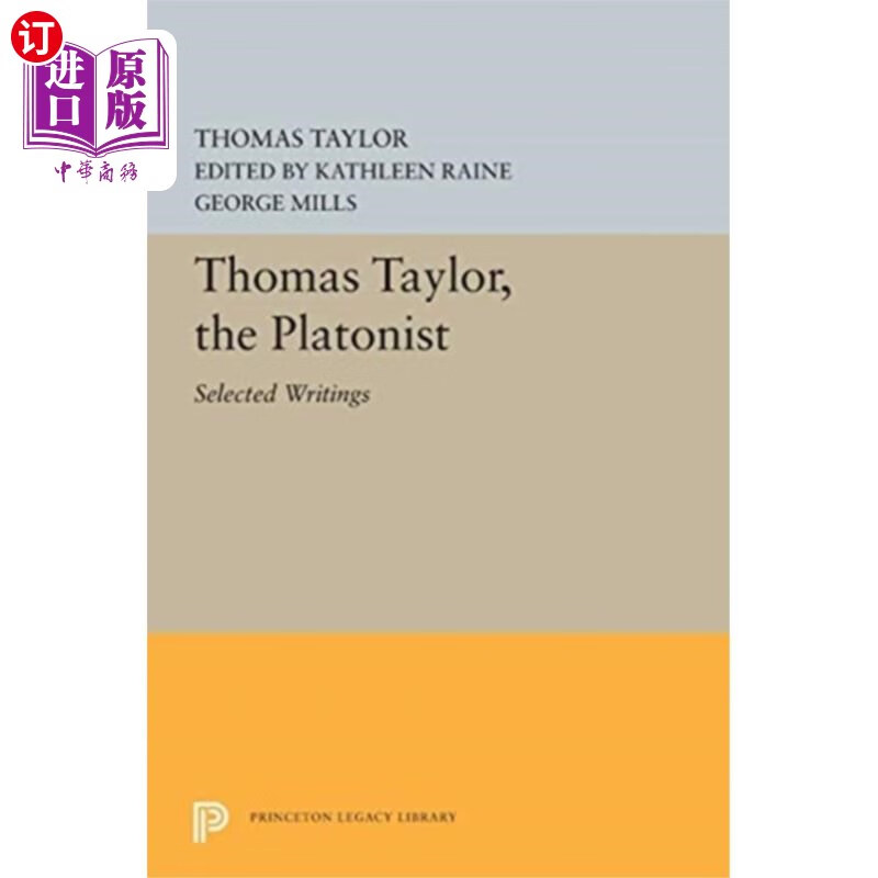 海外直订Thomas Taylor, the Platonist