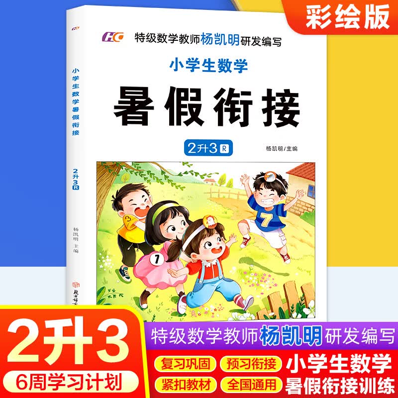 小学生数学暑假衔接2升3 默认规格