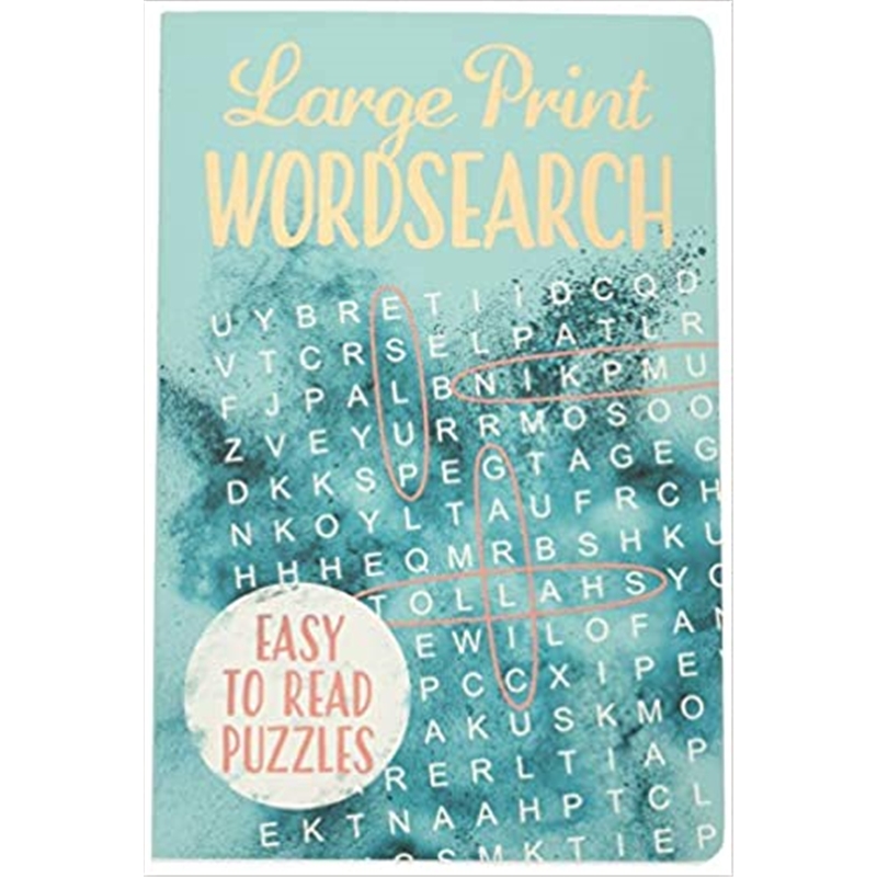 Large Print Wordsearch