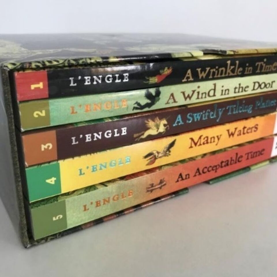 梅格时空大英文版A Wrinkle in Time Quintet赠音频全5册现货