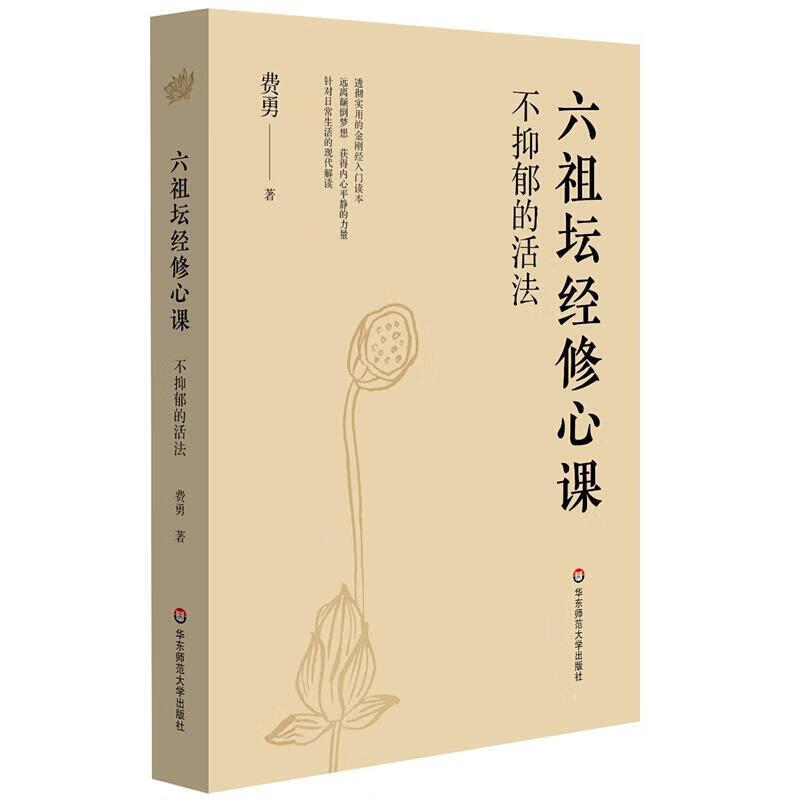 不抑郁的活法:六祖坛经修心课
