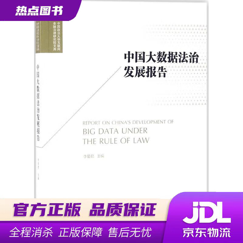 中国大数据法治发展报告 李爱君 主编,李爱君 丛书主编 法律出版社