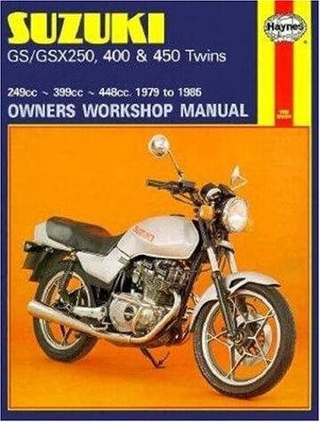 Suzuki GS/GSX250, 400 & 450 Twins (79 - 85) Haynes Repair Manual