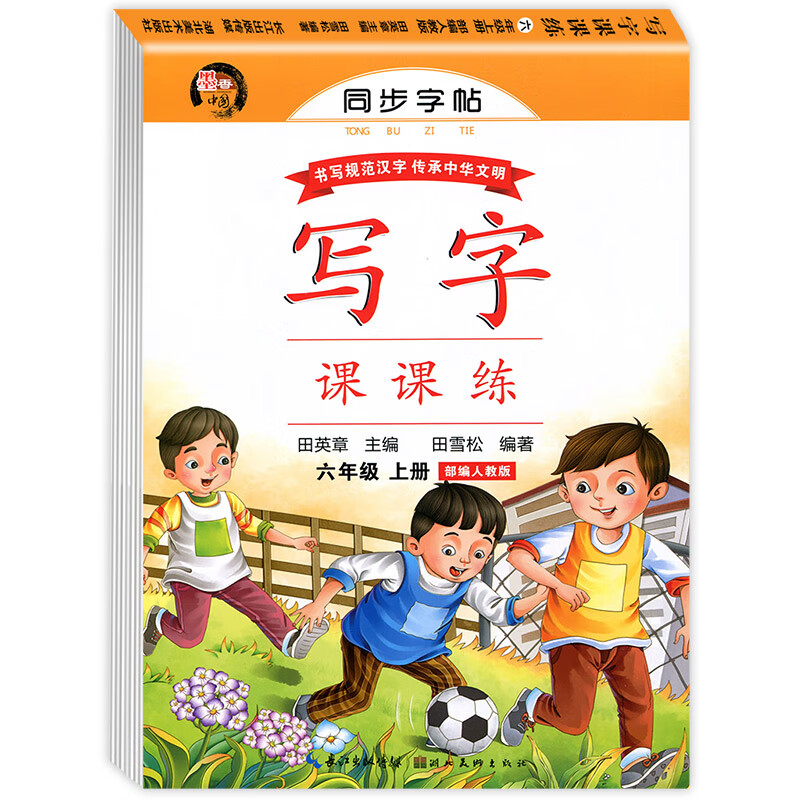 六年级上册练字帖每日一练人教版 小学生语文同步写字课课练控笔训练田英章硬笔楷书临摹生字帖小学6年级上 写字课课练 六年级上