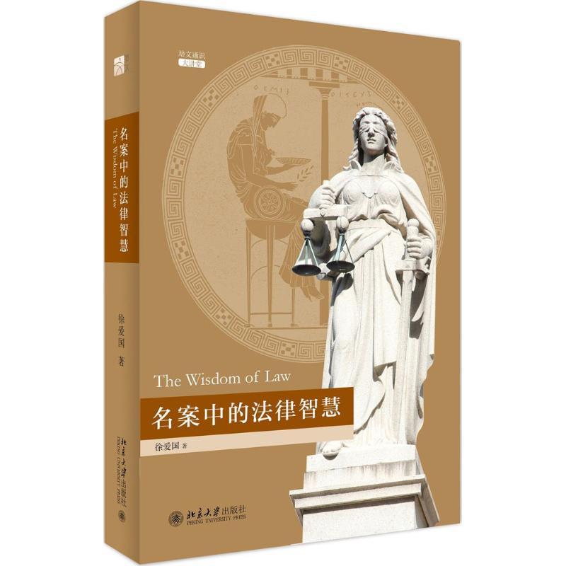 名案中的法律智慧 徐爱国  书籍