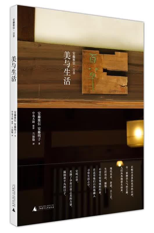 美与生活 (日)安藤雅信 安藤明子【书】