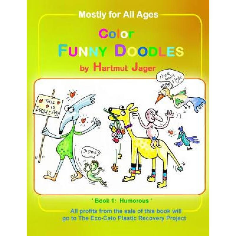 Color Funny Doodles - Book 1 Humorous
