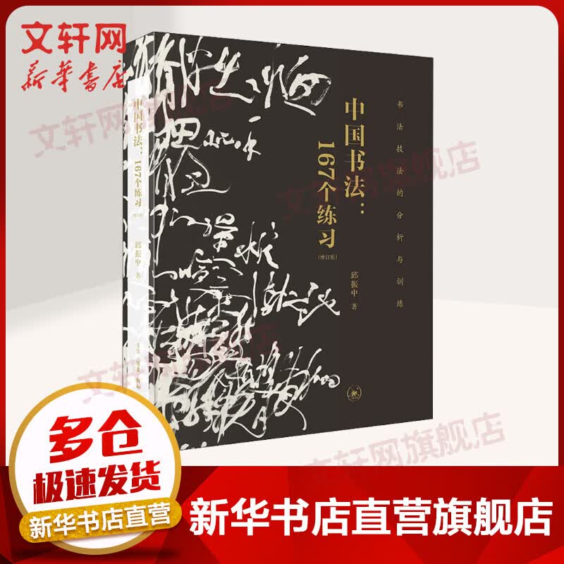 中国书法:167个练习 书法技法的分析与训练(增订本) 图书