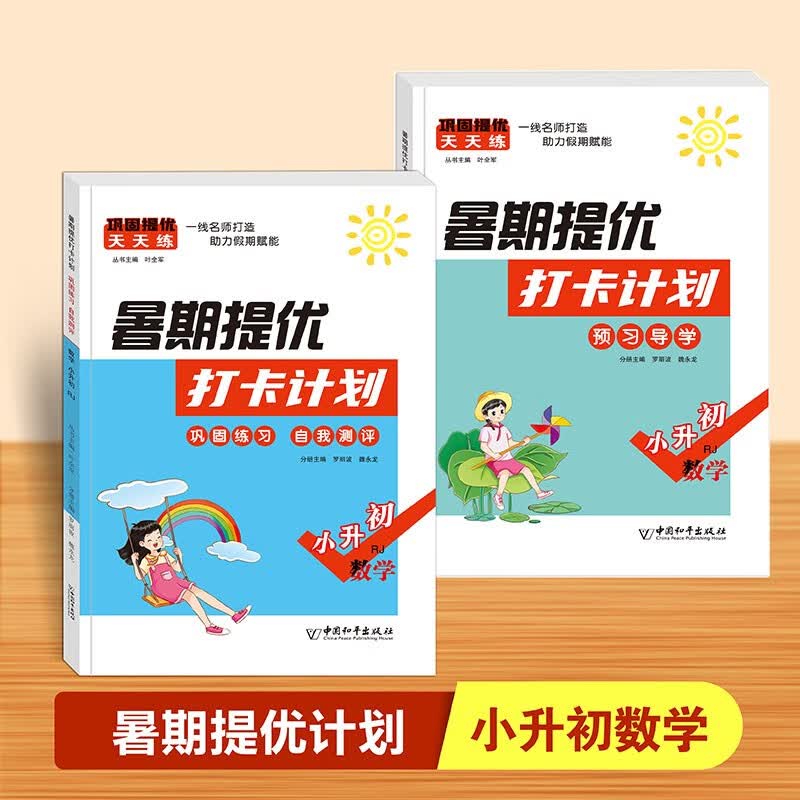 暑期提优打卡计划暑假衔接作业一年级下册二年级升三年级语文数学人教版小学一升二升三升四五六七小升初教材口算题天天练暑期提优打卡计划专项训练 【小升初】数学 暑期提优打卡计划