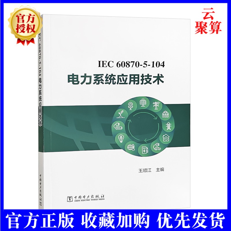 2022新书 IEC 60870-5-104 电力系统应用技术 IEC60870系列服务规约应用模型