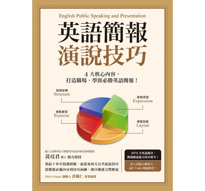 现货 英语简报演说技巧（附MP3） 众文