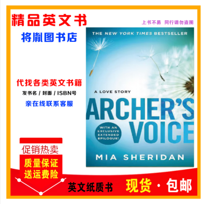 纸质书Archer's Voice - Mia Sheridan英文现货 Archer's Voice - Mia Sher