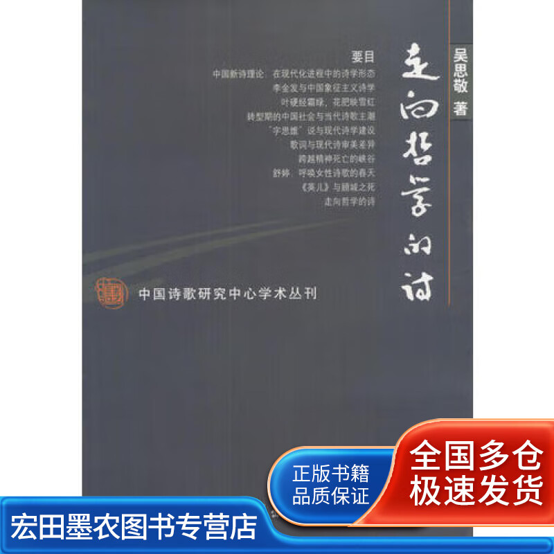 走向哲学的诗【好书】
