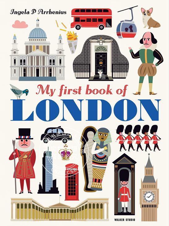 现货 关于伦敦的第 1本书 儿童旅行绘本 英文原版 My First Book of Lo