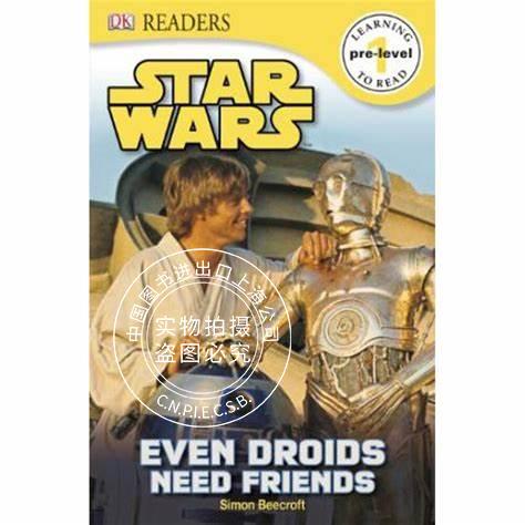 现货 星球大战 儿童分 读物 英文原版 Star Wars Even Droids Nee