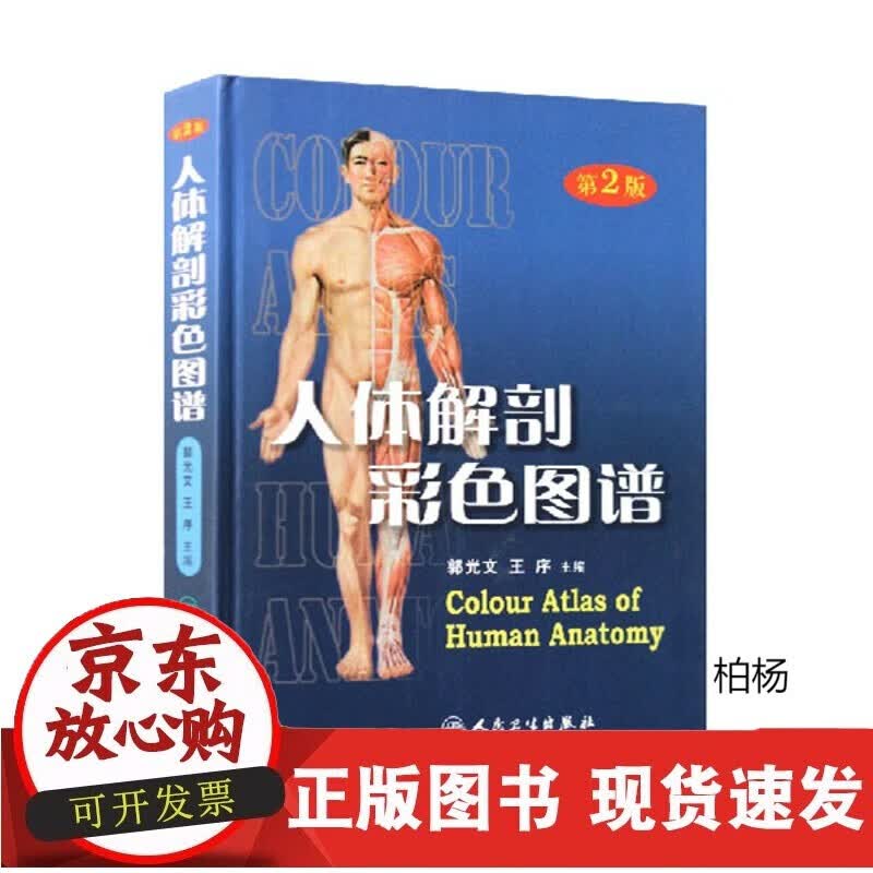速发 人体解剖彩色图谱（第2版）郭光文编全国卫生资格考试用书医疗卫生医师医学书籍解剖图谱