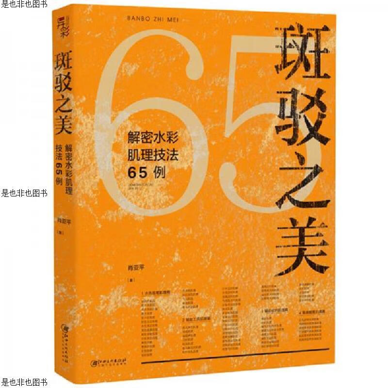 斑驳之美：解密水彩肌理技法65例