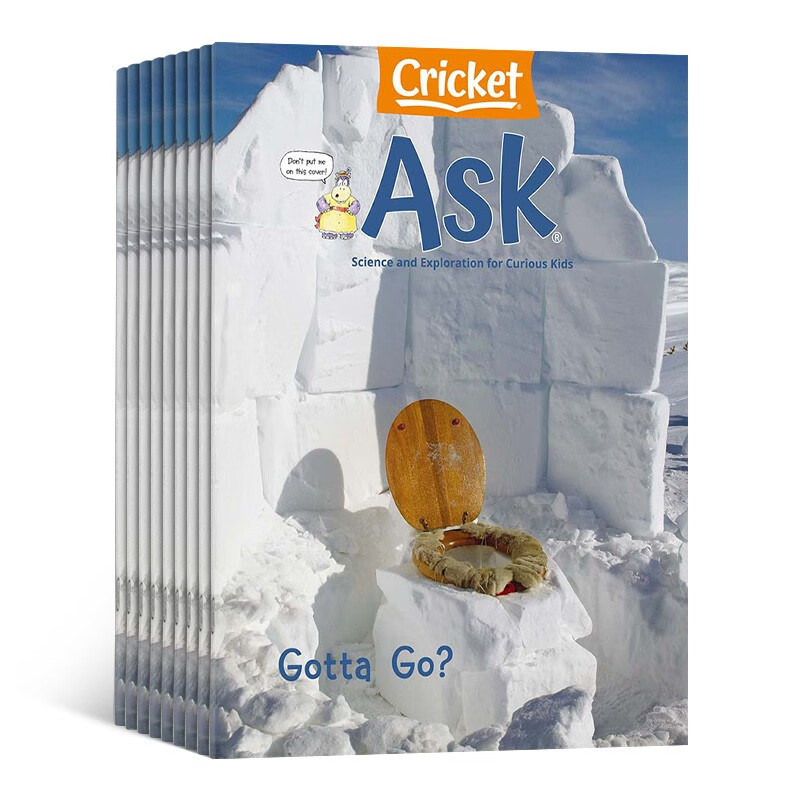【【杂志预计10月发货】Ask（千奇百问）（英文原版）杂志订阅 2023年10月起订 1年共9期 杂志铺（先发“杂志订阅清单”）