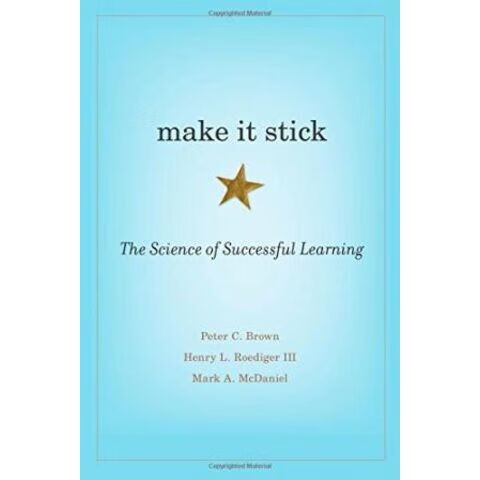 现货Make It Stick: The Science of Successful Learning纸质版 电子版
