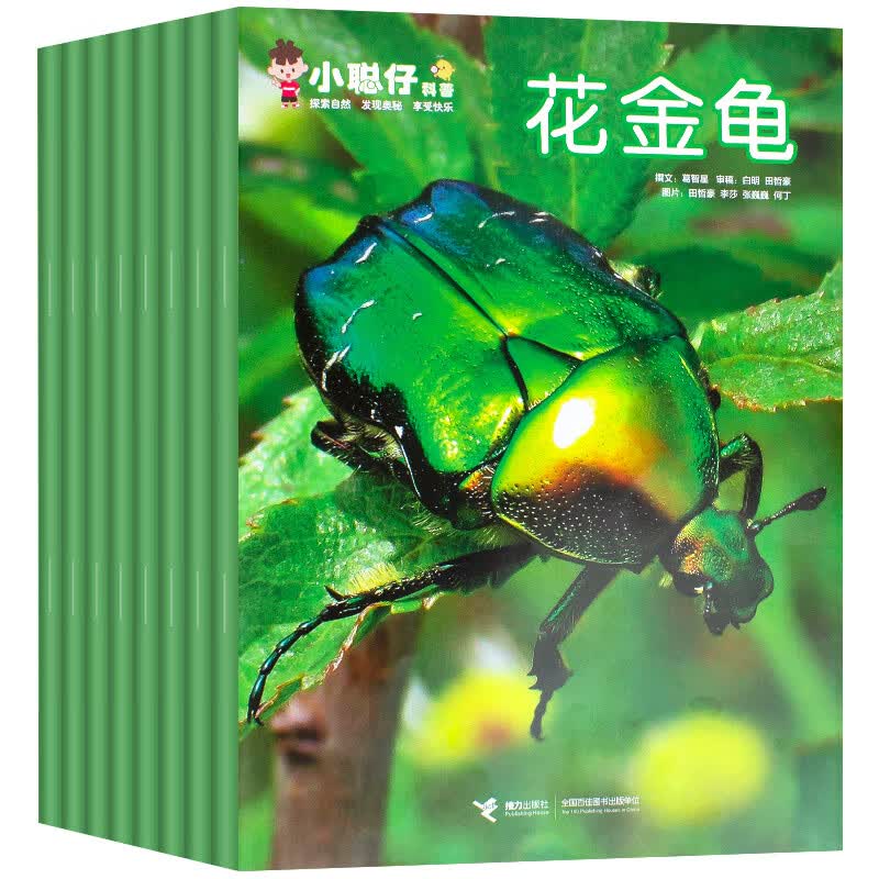 小聪仔2022年科普版(全12期)2-8岁儿童科普启蒙绘本探索自然发现奥秘享受快乐小熊猫科普变色龙豌盐水母蘑菇大象火龙果花金龟王莲 全12期