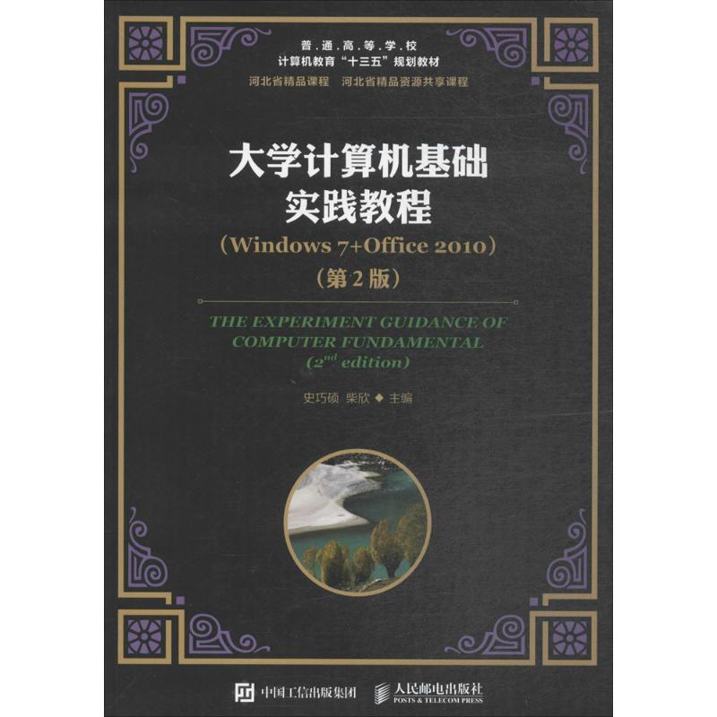 大学计算机基础实践教程(第2版) 史巧硕,柴欣 主编 书籍