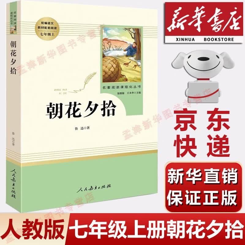 初中部编版人教版7七年级上册语文数学英语道法历史地理生物全套7本课本教材教科书人教版七年级上册全套书人教版初一上册教材 教材配套阅读朝花夕拾
