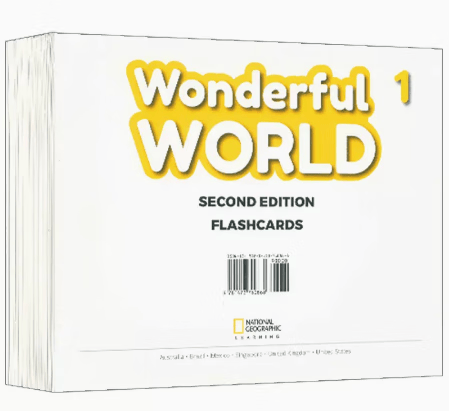 Wonderful World 123456级别美国国家地理出版社美国小学英语教材 wonderful world 1级别大卡