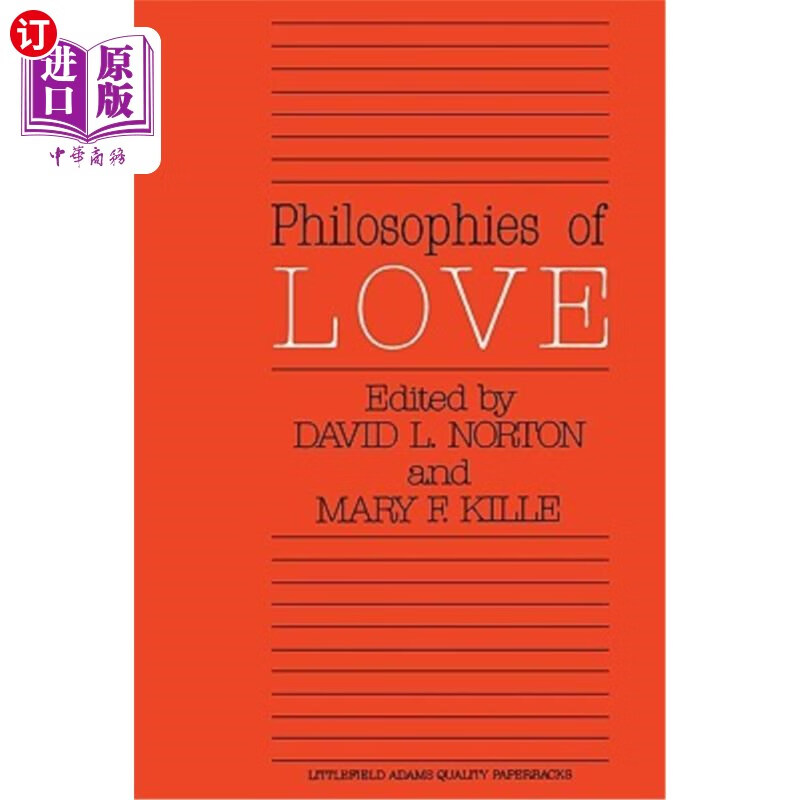 海外直订Philosophies of Love 爱的哲学
