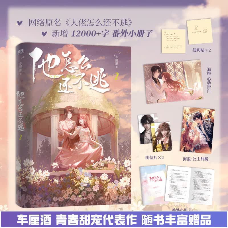 他怎么还不逃(2)车厘酒青春浪漫甜宠代表作 原名《大佬怎么还不逃》顾词×颜路清 青春文学言爱情感小说