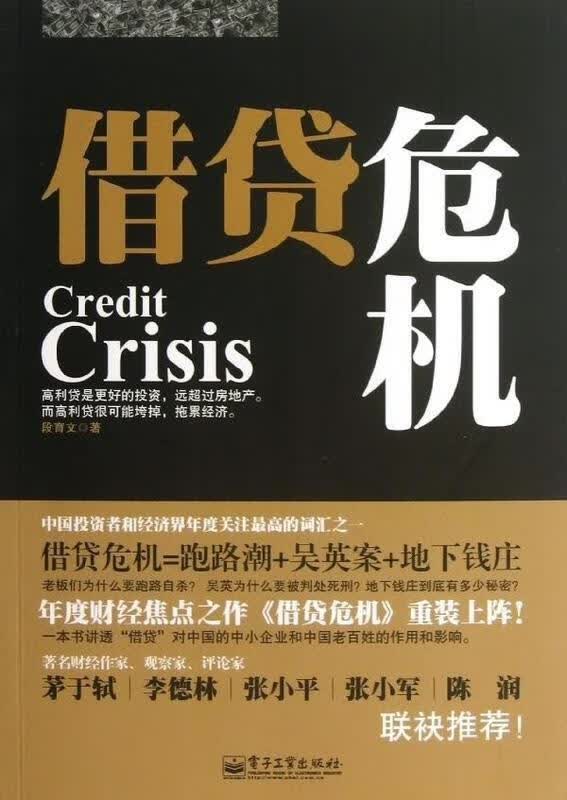 借贷危机 段育文 电子工业出版社