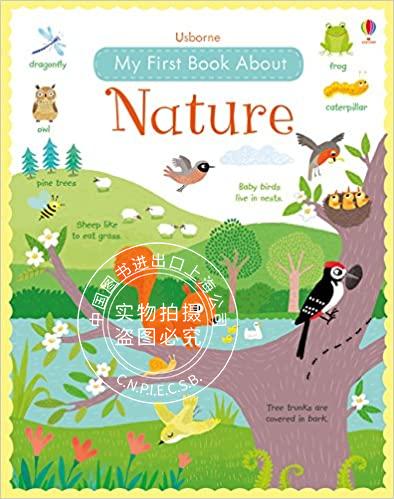 现货 My First Book About Nature 英文原版 儿童初识自然绘本 进
