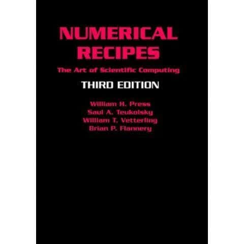 Numerical Recipes The Art of Scientific Comp