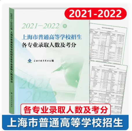 2021-2022年上海市普通高等学校招生各专业录取人数及考分 2021-2022年各专业录取人数及考分