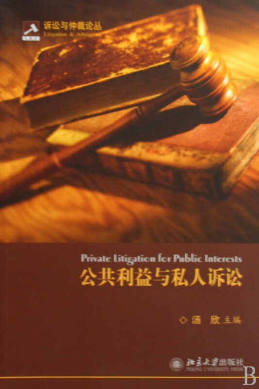公共利益与私人诉讼/诉讼与仲裁论丛