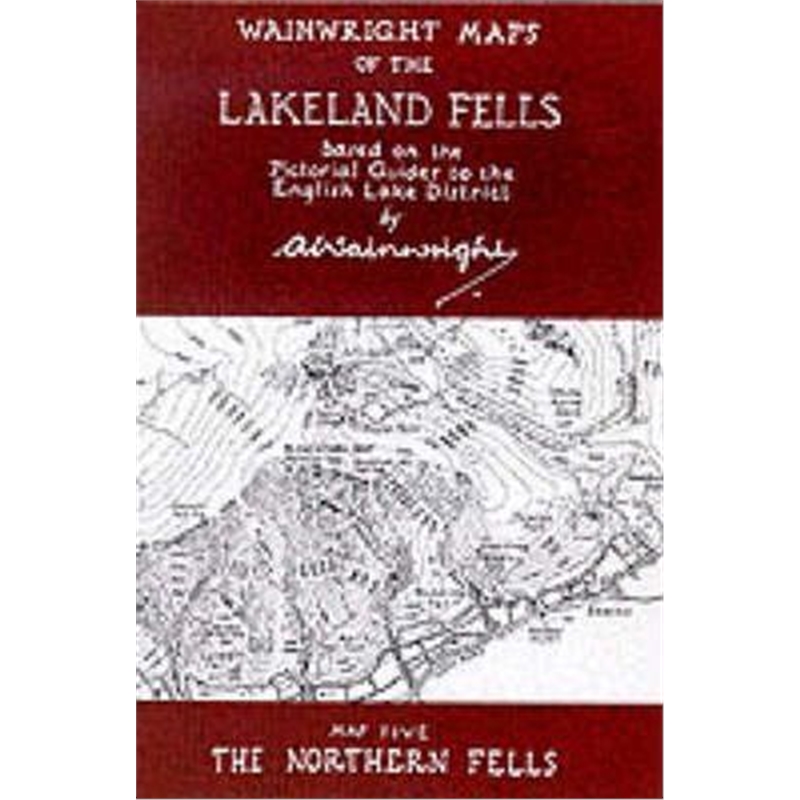 Wainwright Maps of the Lakeland Fells