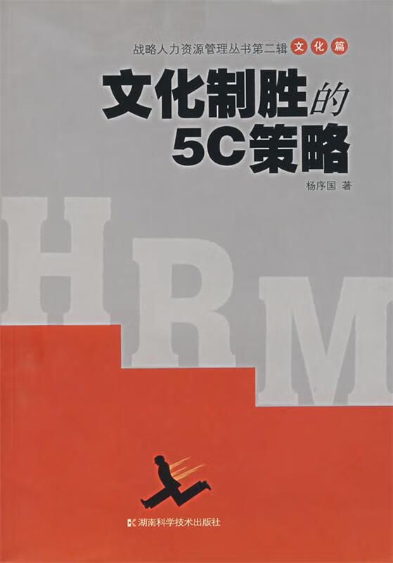 文化制胜的5C策略 杨序国编著 湖南科技出版社