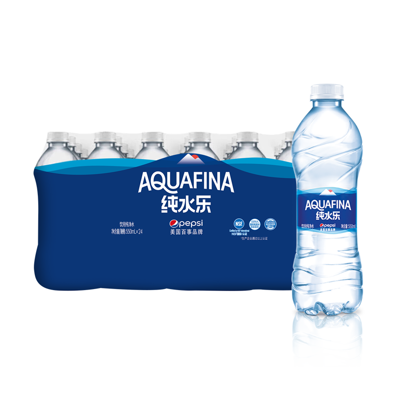 plus会员、概率劵：百事可乐饮用天然水 饮用水 纯净水550ml*24瓶+凑单，17.21元包邮、折主商品15.72元每件—— 慢慢买比价网