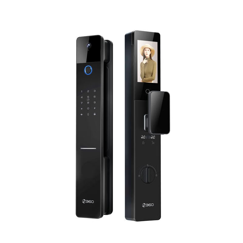 360 智能门锁 Q30 Pro 预售：4.5 英寸屏 / 3D 人脸识别 / 掌静脉识别，到手 1999 元 - IT之家