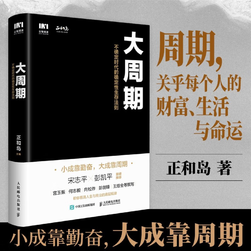大周期 不确定时代的确定性生存法则 正和岛著宋志平彭凯平作序推