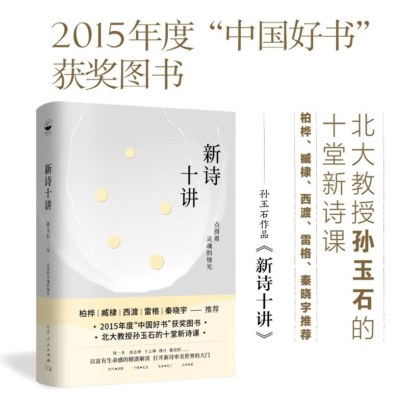 新诗十讲（“中国好书”获奖图书！北大孙玉石教授十堂精湛的中国新诗课；柏桦、臧棣等推荐）